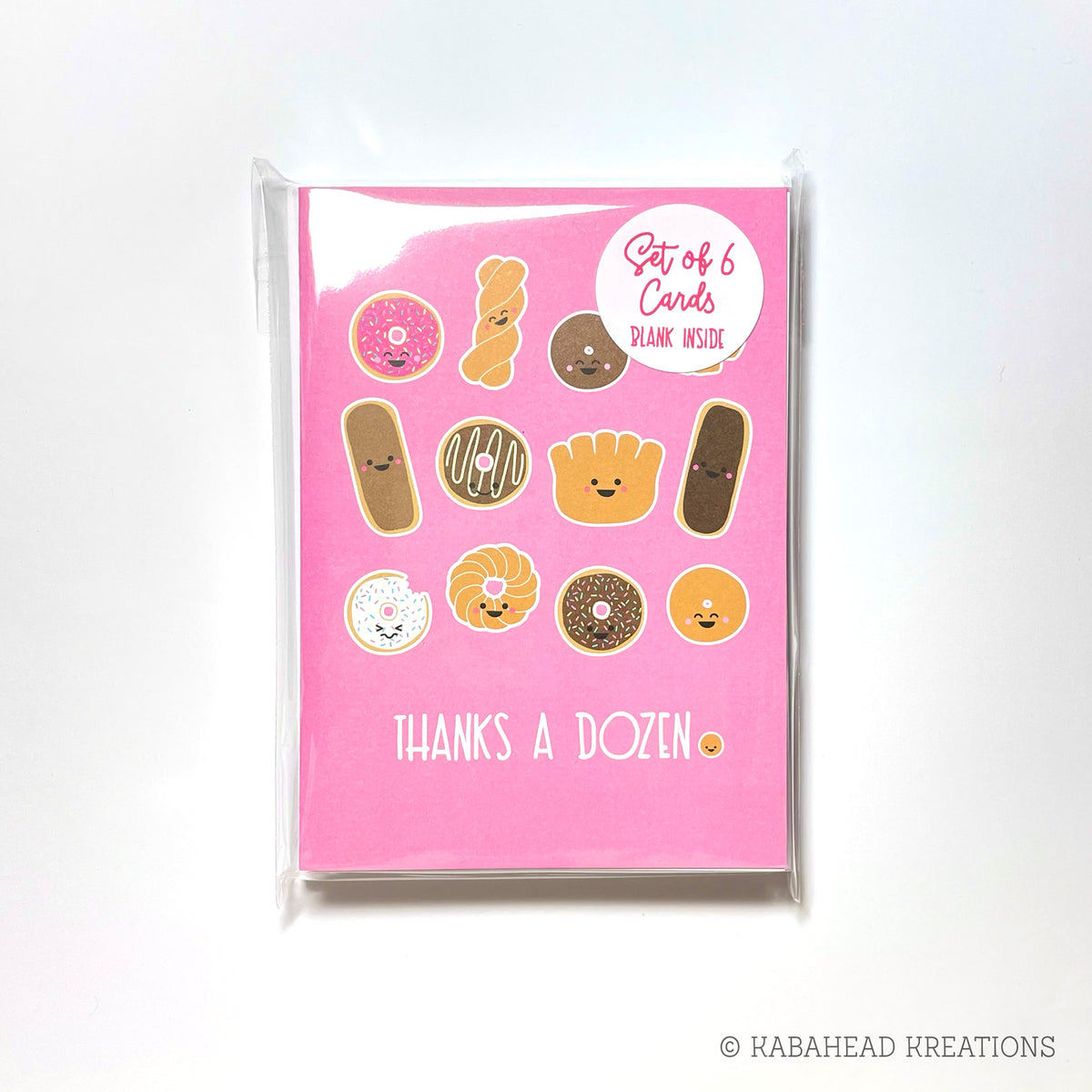 Donut Thank You Note Cards – Kabahead Kreations